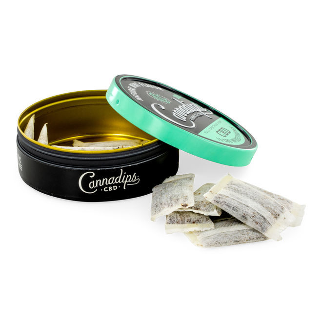 CBD Infused Hemp Snus Pouches | Cannadips - Zamnesia