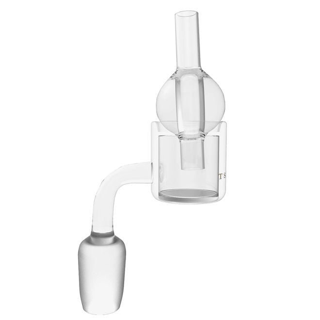 Thermal Quartz Banger with Carb Cap | Tsunami Glass