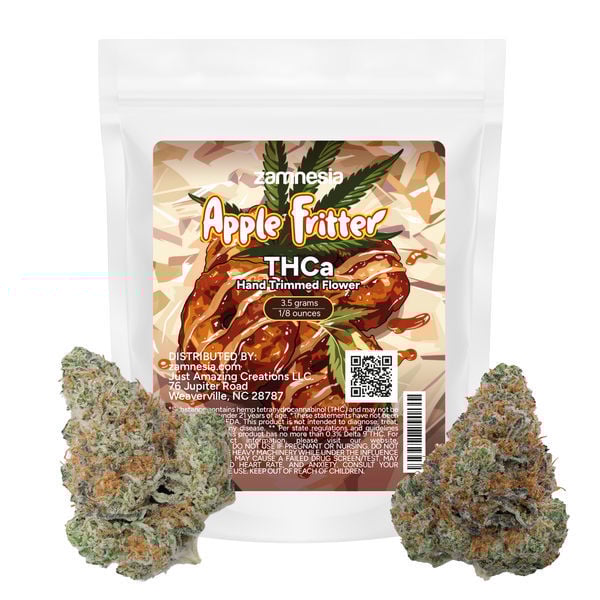Apple Fritter | THCa Flower | Shop Now! - Zamnesia USA Apple Fritter | THCa Flower | Shop Now! - Zamnesia USA