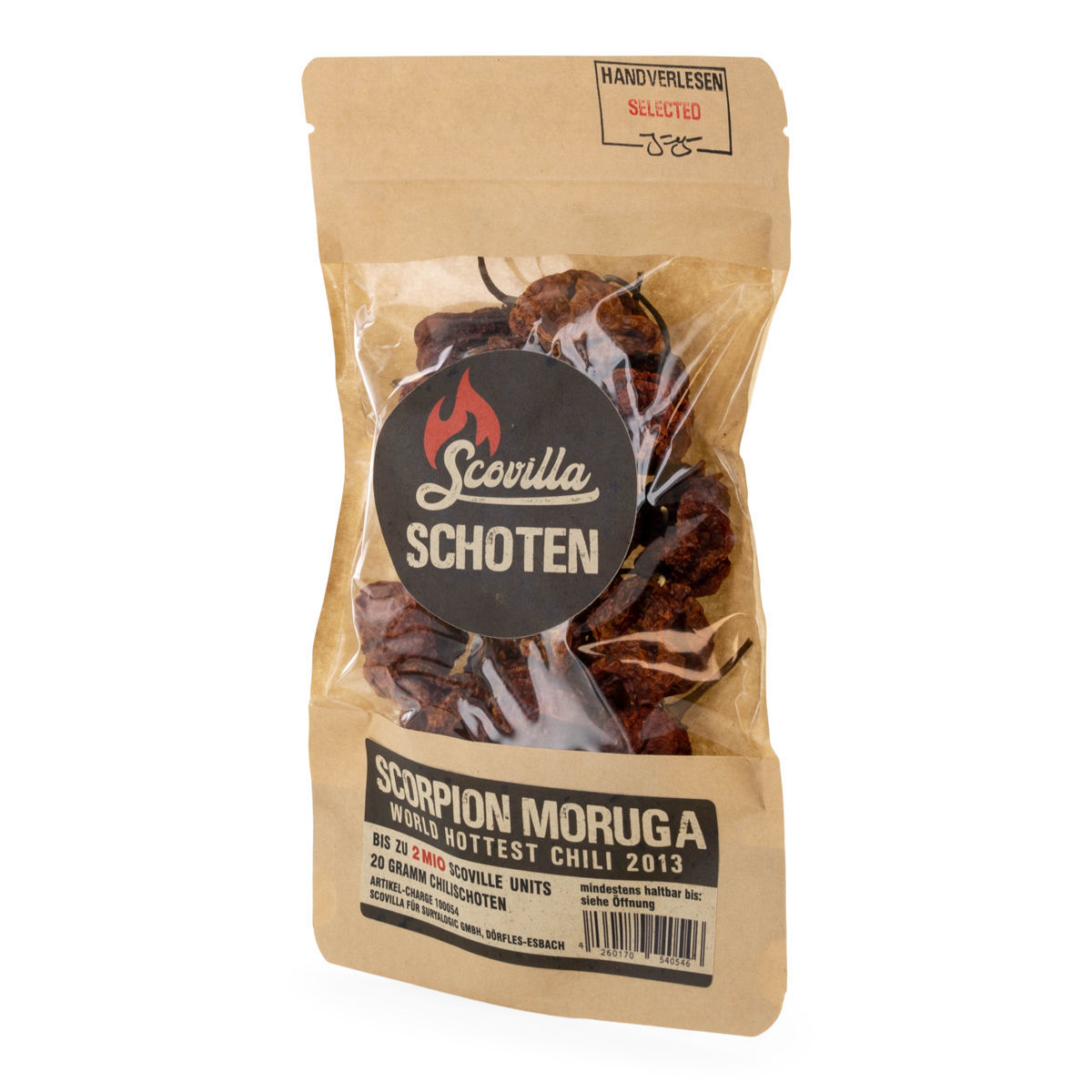 Scorpion Moruga Dried Chillies | Scovilla - Zamnesia