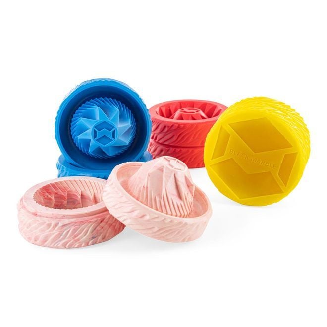 Hash Grinder | Black Marble - Zamnesia UK